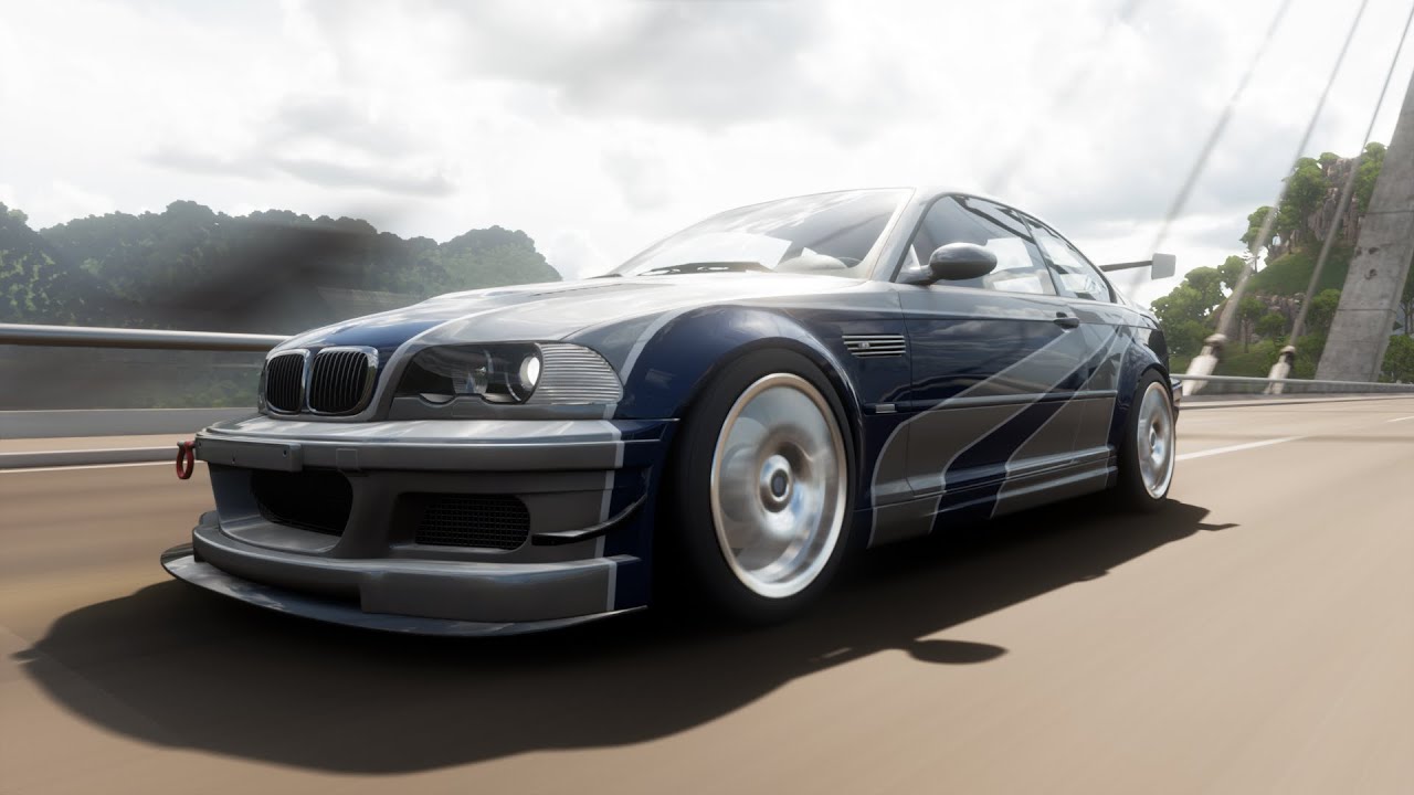 BMW M3 GTR Supercharged with straight cut gears whine ★ Forza Horizon 5 ...
