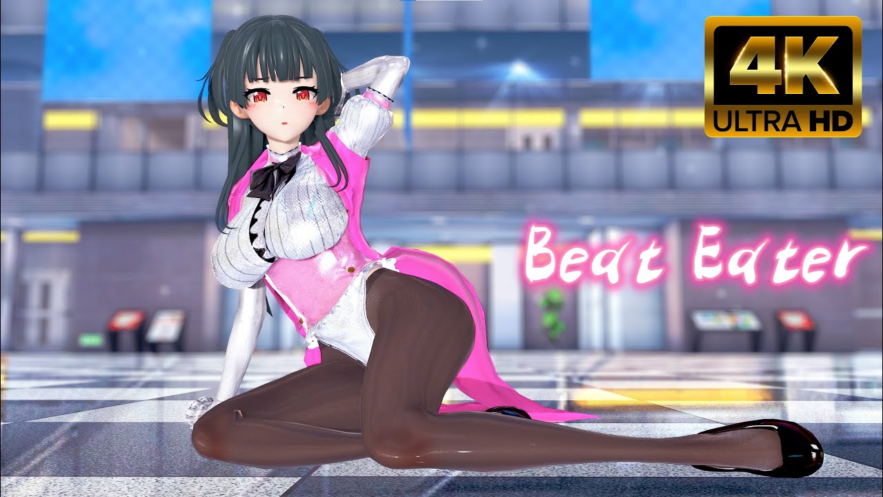 【KKVMD / MMD】黛冬優子 - Beat Eater【アイドルマスターシャイニーカラーズ】4k 表版 - YouTube