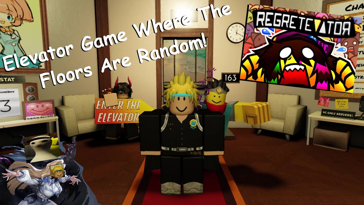 Elevator Game Where The Floors Are Random! (Regretevator) | Roblox - YouTube