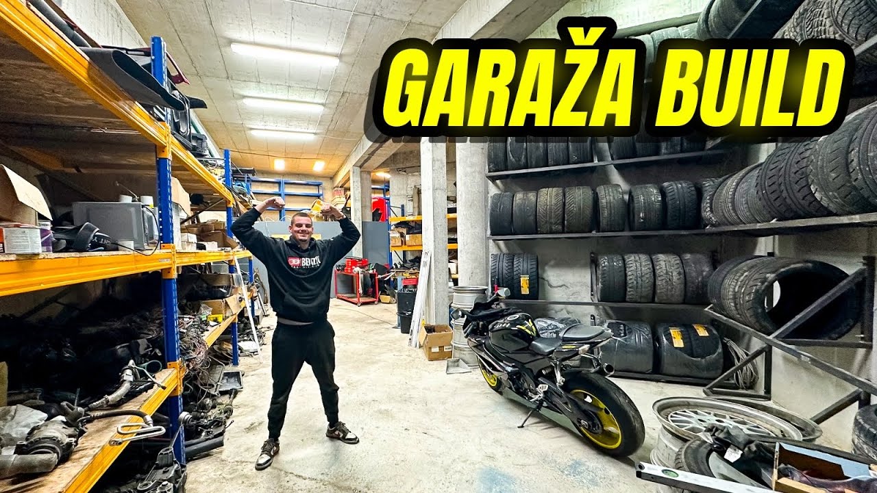 DREAM GARAZA BUILD #30 | Ugrađujemo Brutalnu Novu Rasvjetu!!! | - YouTube