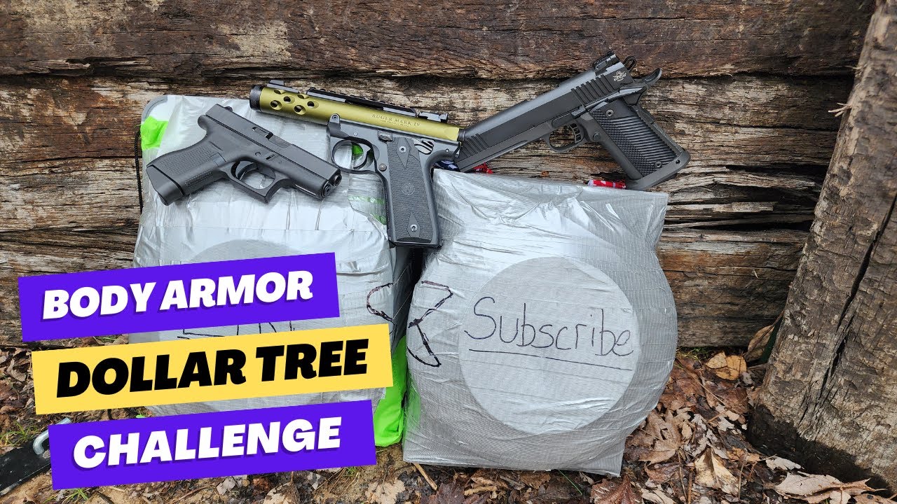 Level IV $25 homemade body armor!? - YouTube