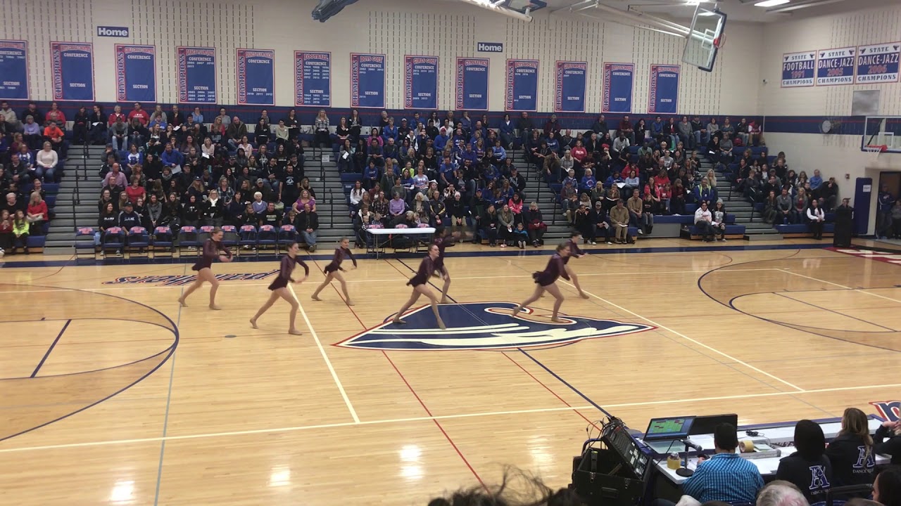 DanceFullOutMN - Robbinsdale Armstrong Dance Team Jazz 2018 - YouTube
