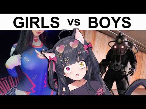 Boys Vs Girls Memes React