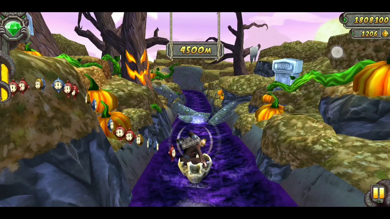 Francisco Montoya MONK TEMPLE RUN 2 SPOOKY RIDGE MAP - YouTube