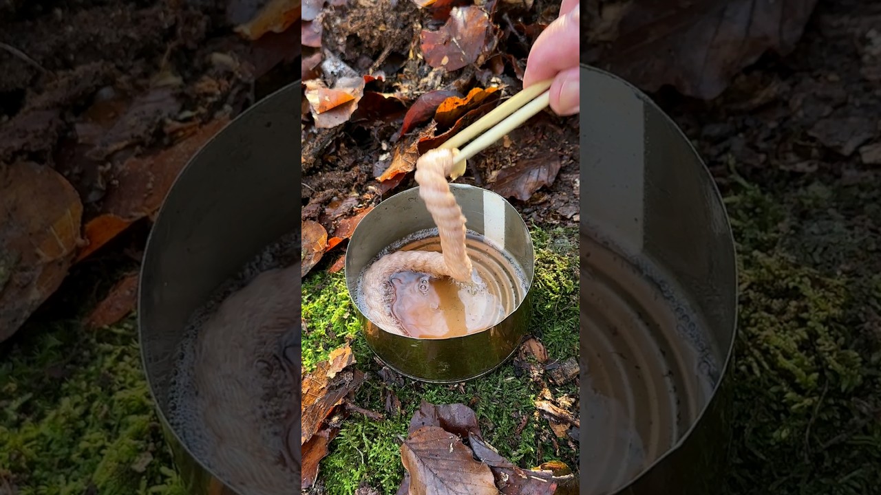 Survival Skills: Fire Starter and Torch for Extreme Conditions. #survival #camping #lifehacks ...