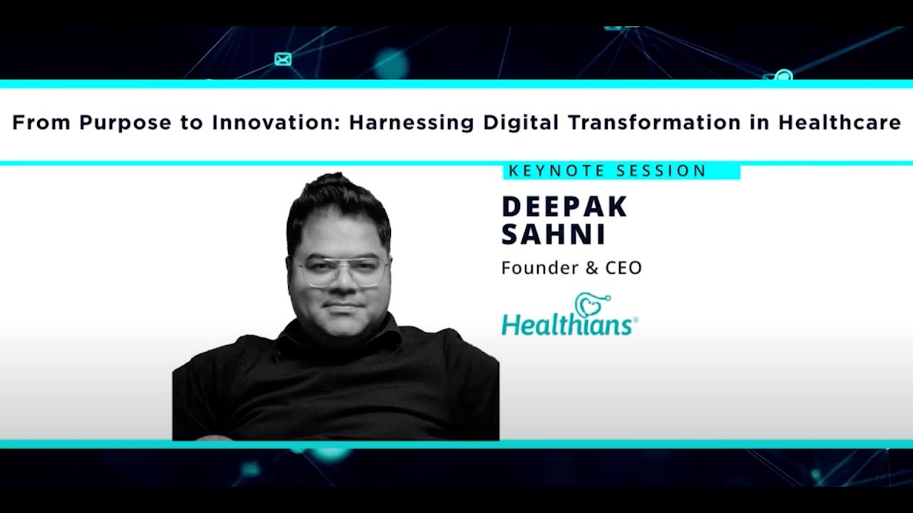 #PitchCMO: Keynote Session by Deepak Sahni, Founder & CEO, Healthians ...