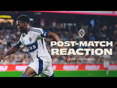 Sam Adekugbe nach dem Spiel im Interview @ Minnesota United FC🎙️