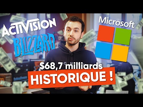 MICROSOFT rachète ACTIVISION BLIZZARD : qu’est-ce que ça va changer ?