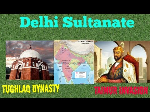 Tughlaq Dynasty Map - YouTube