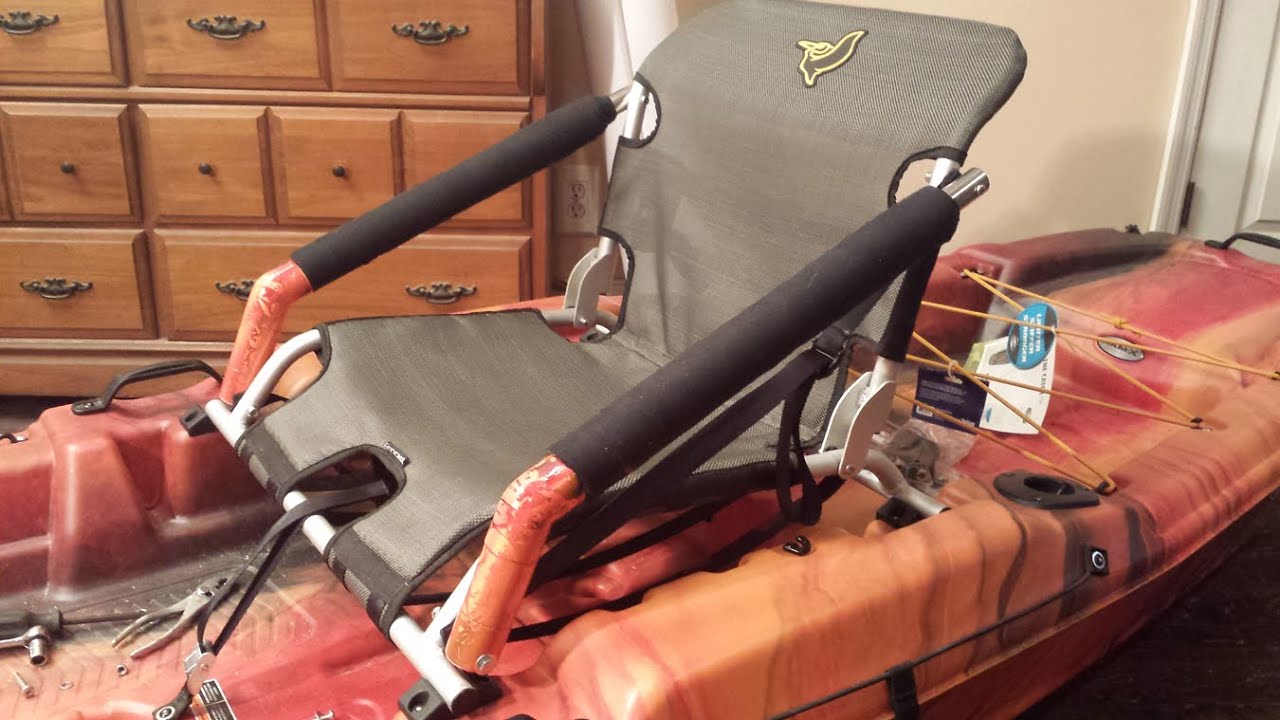 Kayak Giveaway Build Part 2: The Seat - YouTube