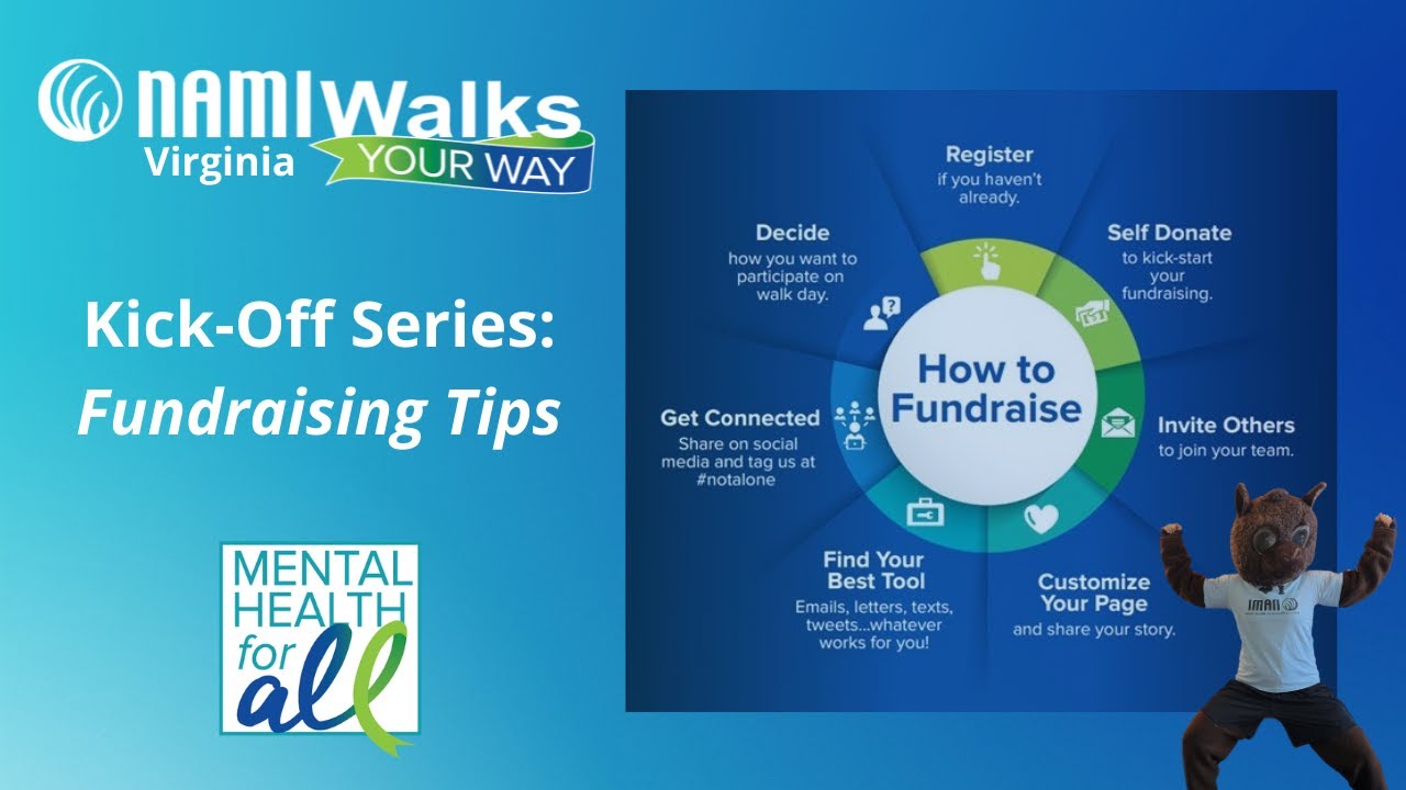 NAMIWalks 2021 Kick-Off Series: Fundraising Tips - YouTube