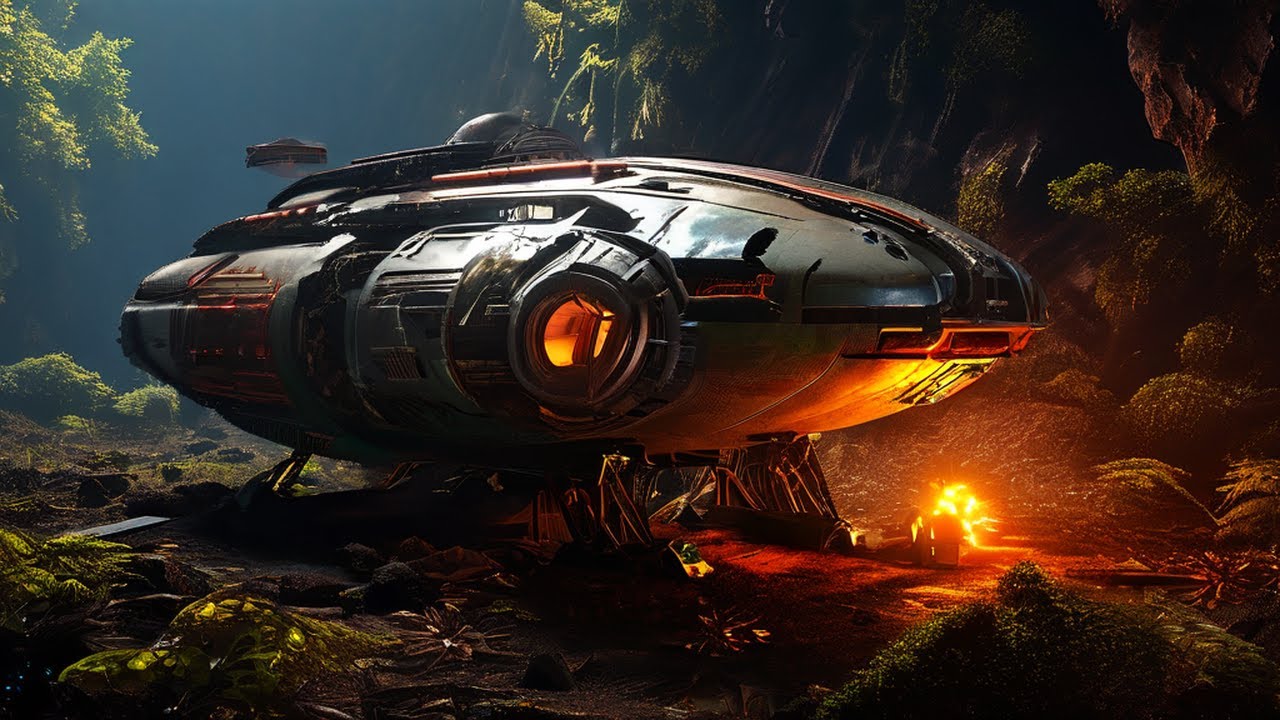 Relaxing Space Ambience | Sci-fi Music ☢️☢️| Deep Sleep Sound Ambient ...