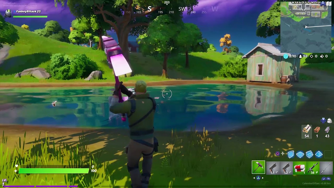Fortnite Chapter 2 How to Fish - YouTube
