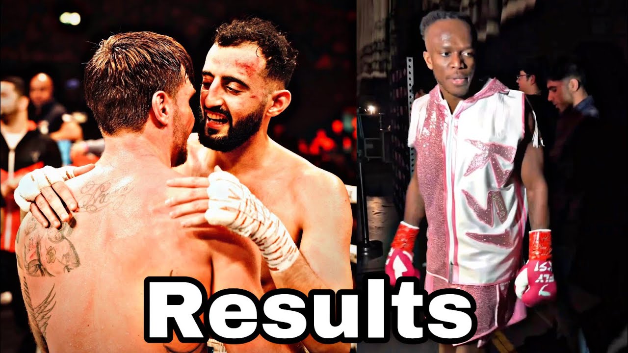 KSI MISFITS BOXING 4 FULL CARD RESULTS - YouTube