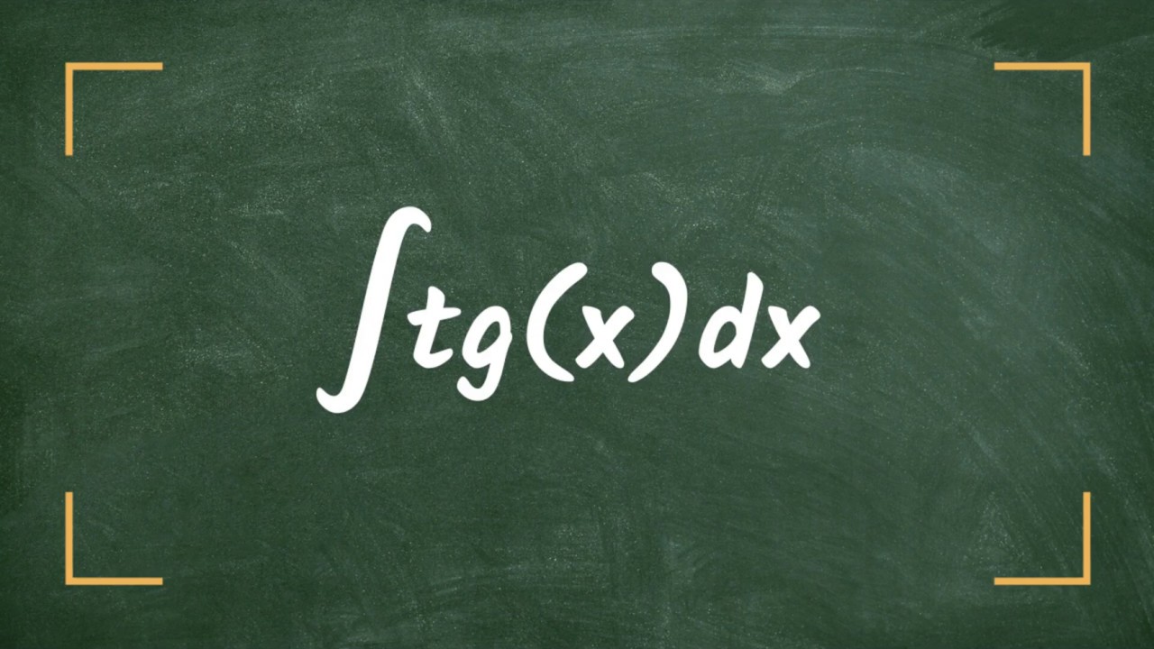 Integrando tg x | Integrais | Cálculo | Tutoria de Matemática - YouTube