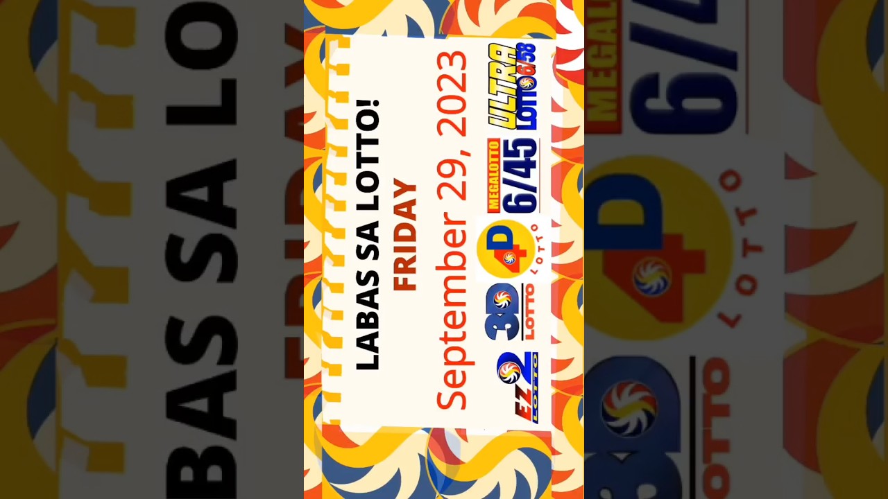 Labas sa Lotto Friday ( September 29, 2023 ) EZ2 | 2D | 3D | 4D | 6/45 | 6/58 | LOTTO #lottery ...