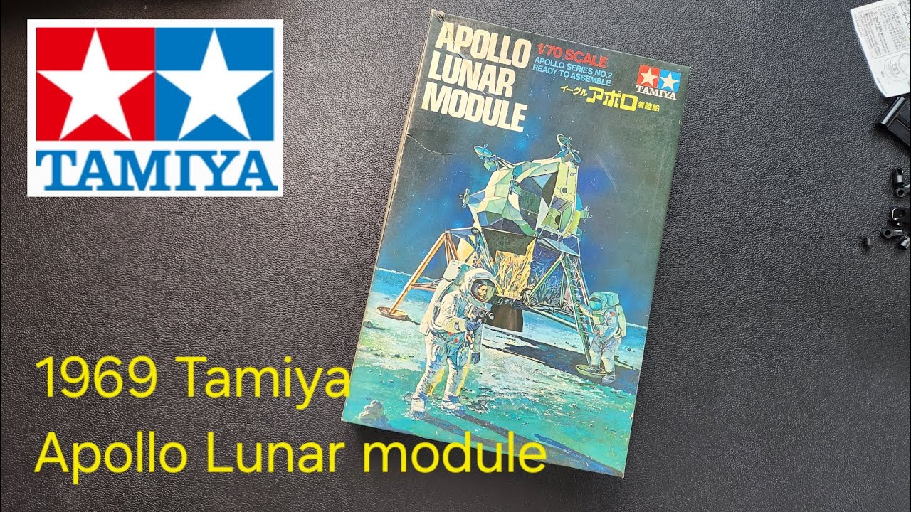 Tamiya 1969 Apollo lunar module kit - YouTube