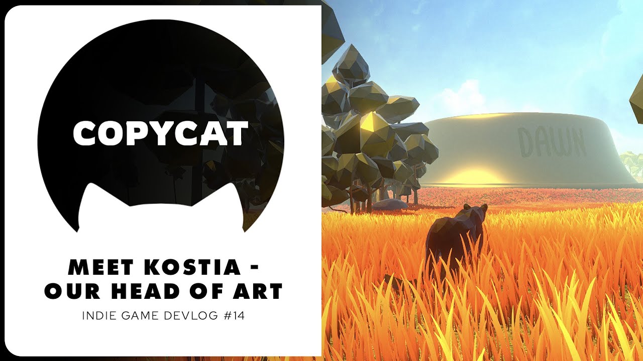 Meet Kostia our Head of Art / Copycat / Indie Game Devlog #14 - YouTube