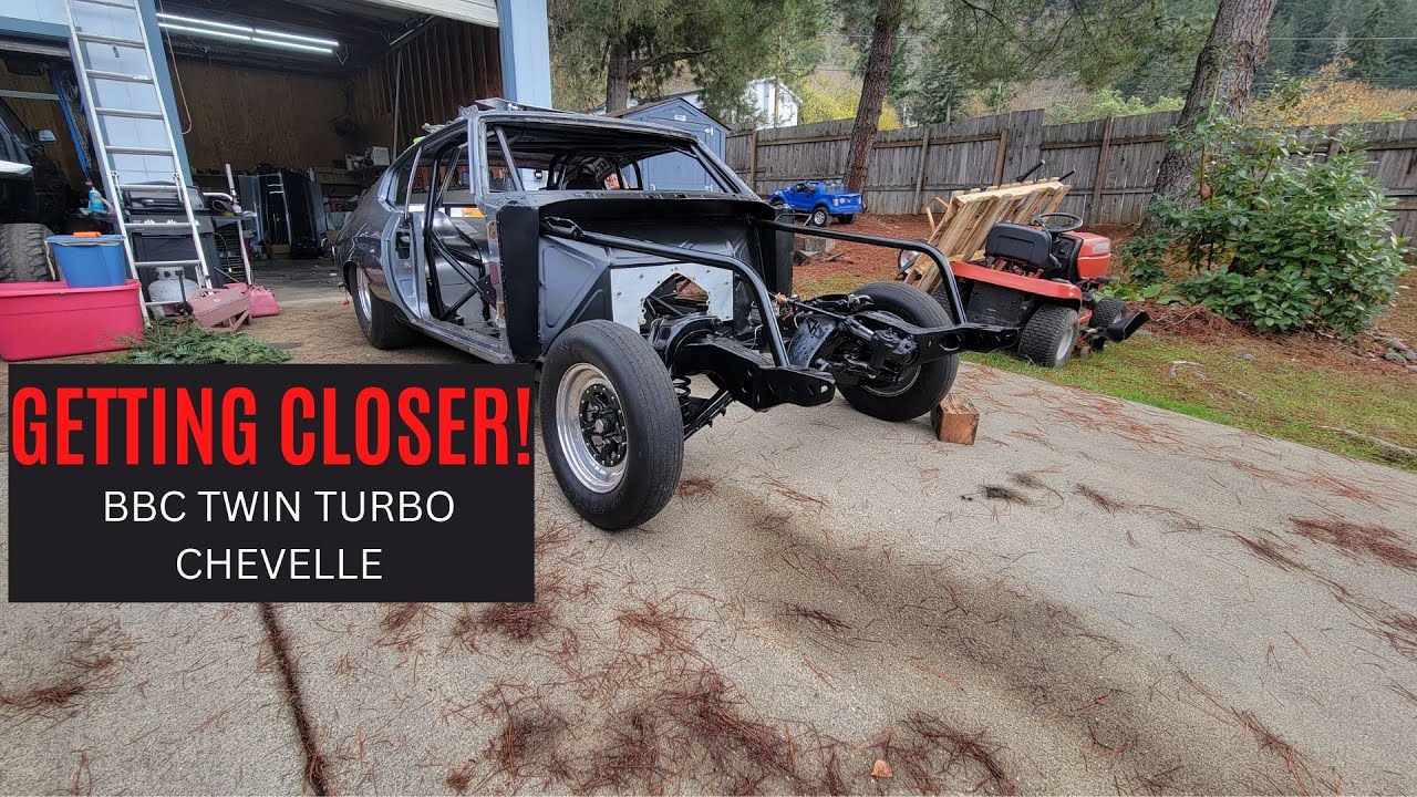 GETTING CLOSER,BBC TWIN TURBO CHEVELLE BUILD UPDATE - YouTube