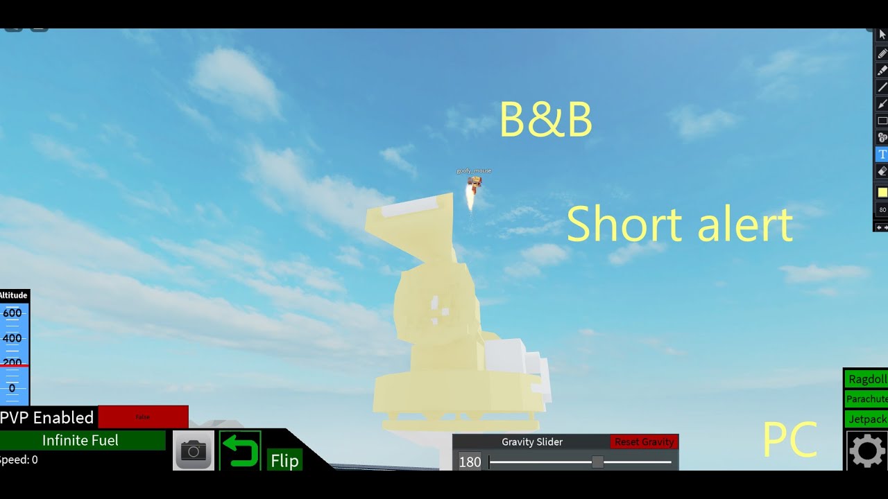 B&B Mobil Directo Gas Powerd Plane crazy V2 - YouTube