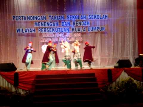 samrah dance (malaysia folk dance) - YouTube