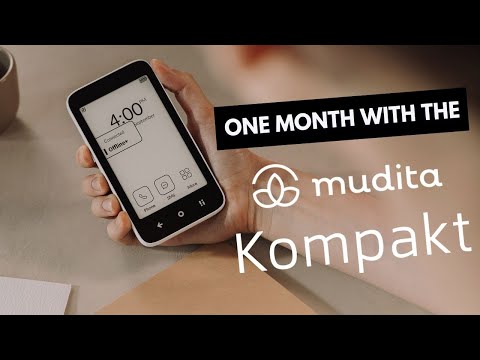 Ein Monat mit dem Mudita Kompakt | Meine täglichen Apps, Akkulaufzeit & verbesserte Technikbilanz