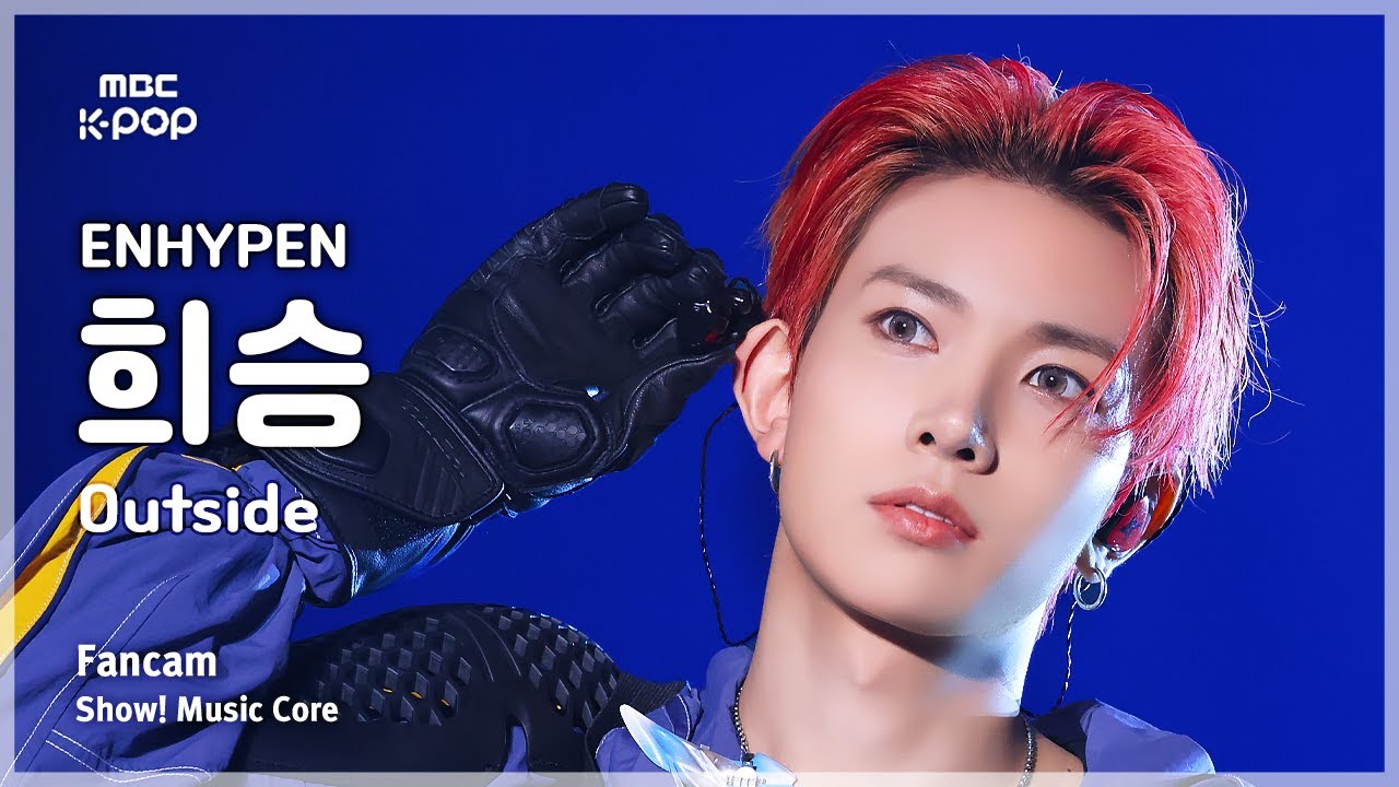 [#음중직캠] ENHYPEN HEESEUNG (엔하이픈 희승) – Outside FanCam | 쇼! 음악중심 ...