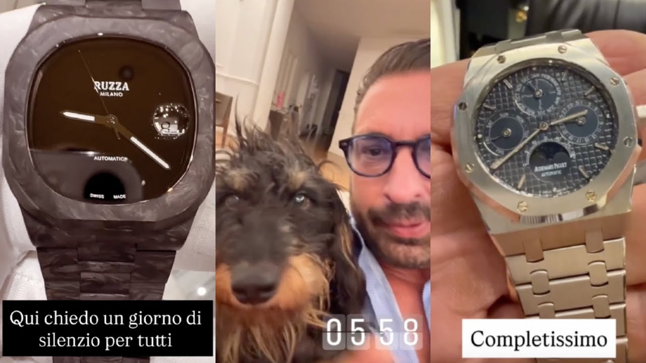 Lorenzo Ruzza mostra in anteprima il fantastico Ruzza Watch Luxury ...