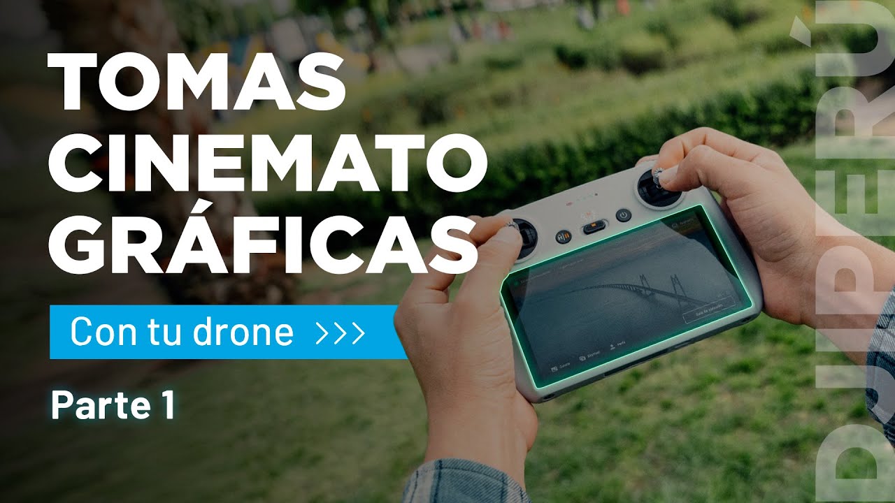 Cómo hacer las mejores TOMAS CINEMATOGRÁFICAS con un DRONE 🤔 - YouTube
