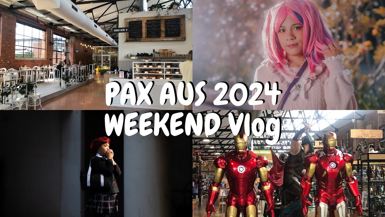WELCOME TO PAX 2024! | PAX! Aus Melbourne 2024 Weekend Vlog - YouTube