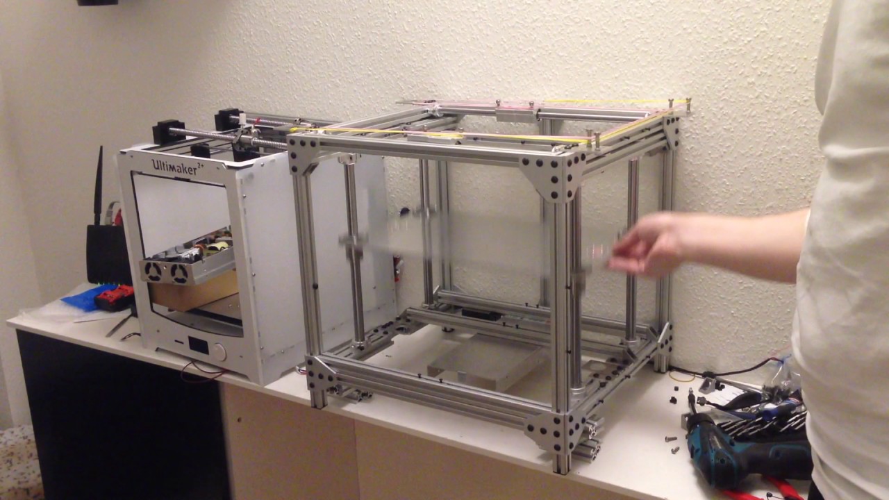 BeTrue3D Printer - assembling - YouTube