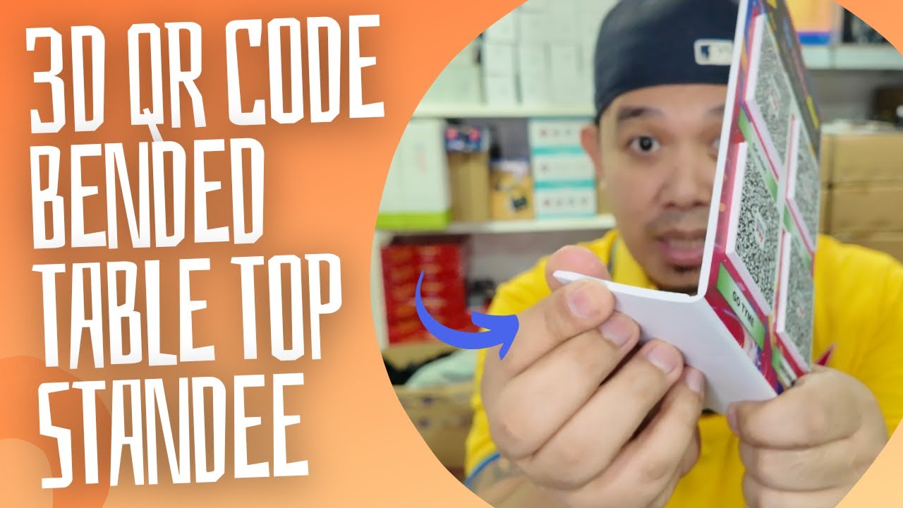 SINTRA TABLE TOP STANDEE | HOW TO BEND SINTRA | Sintra Table Top Signage | Sintra Table Top ...