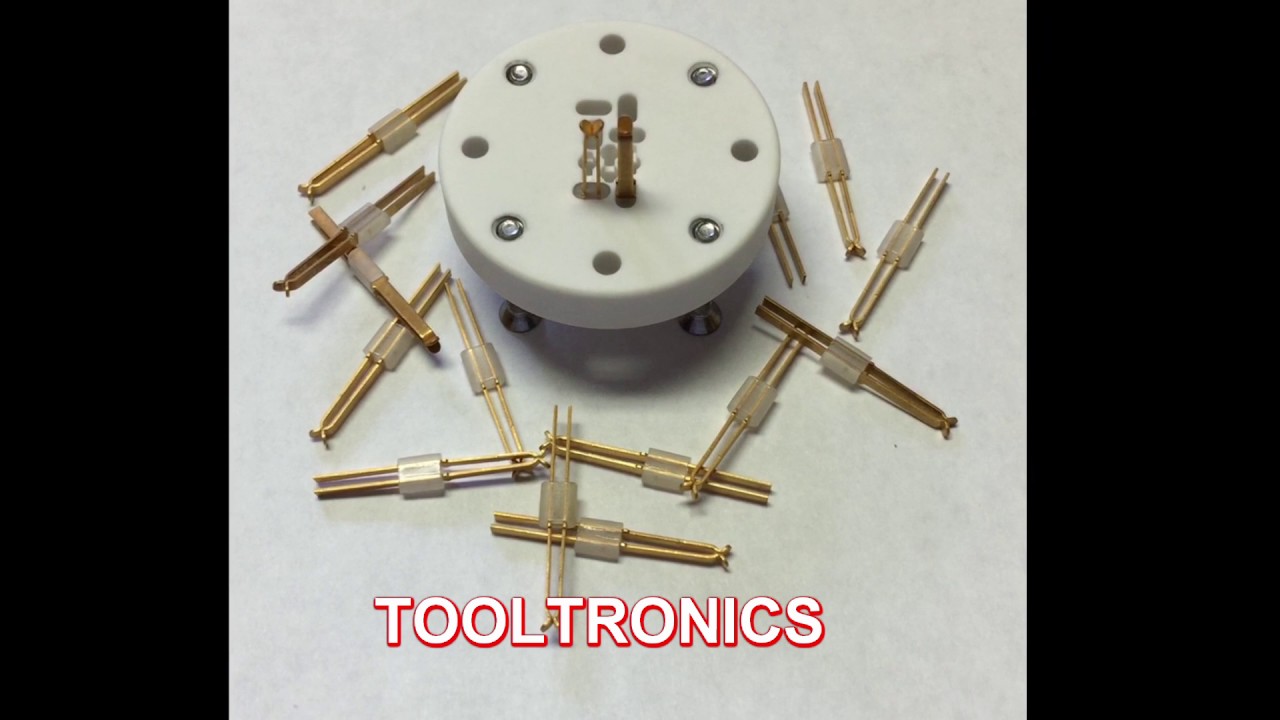 Kelvin Test & Burn in Sockets with Contact Pins - YouTube