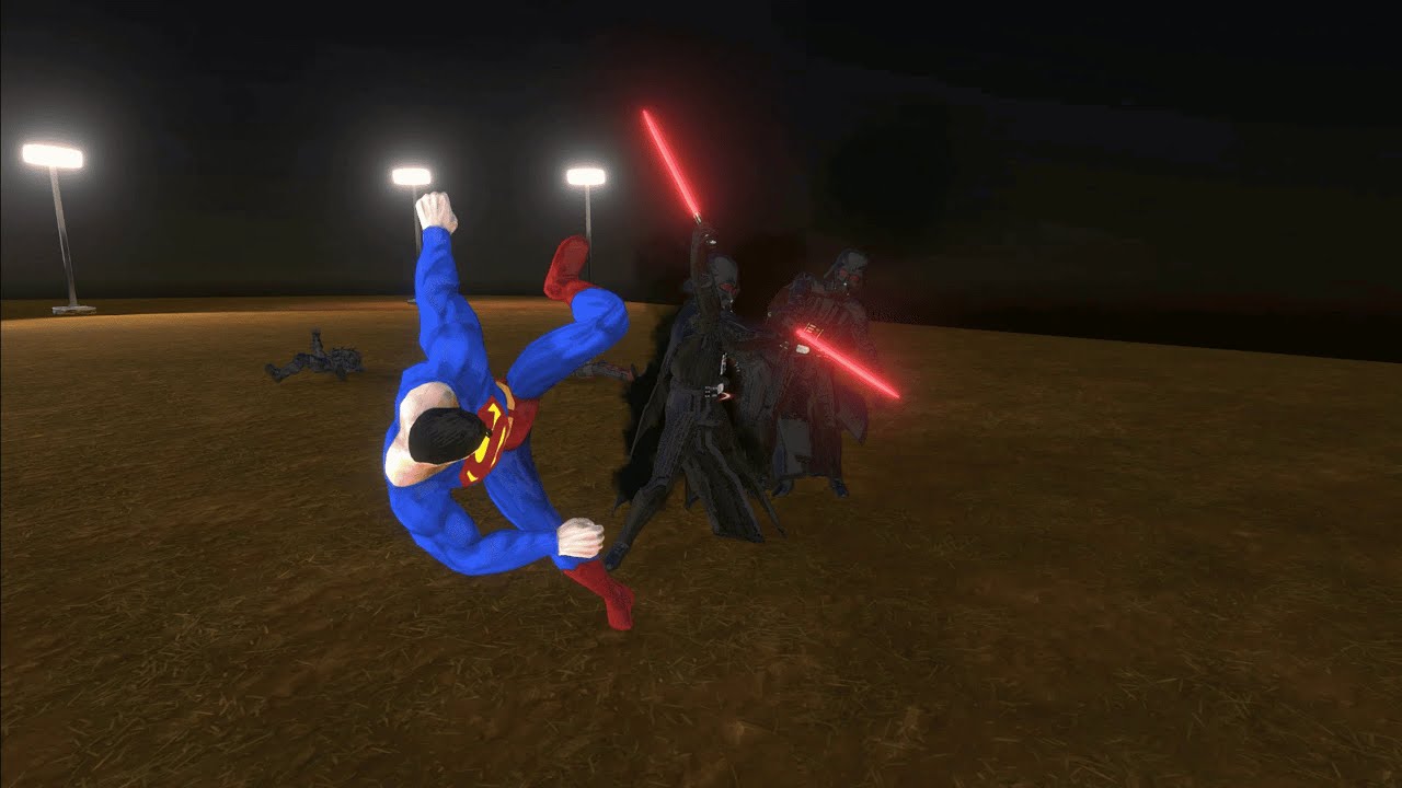 SUPERMAN vs CHAOS MULTIVERSE ⚡ Godzilla, Darth Vader, Marvel & DC ...