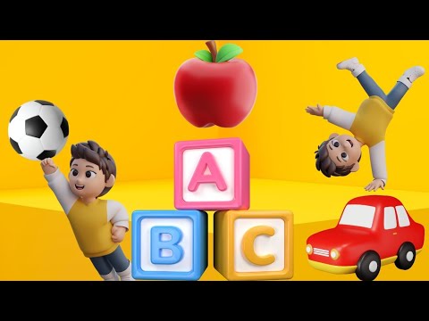 ABC learning video for toddlers | abc phonic song #nurseryrhymes # ...