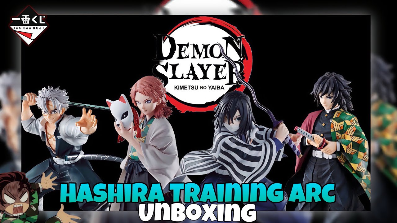 Unboxing Demon Slayer Hashira Training Arc Figure Set (Ichiban Kuji ...