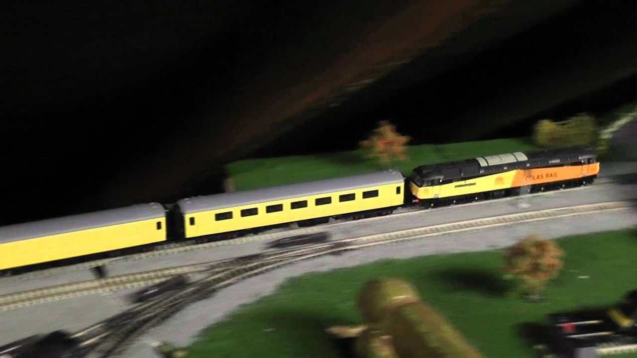 (HD) Newly Repainted Network Rail Coaches On Test - YouTube