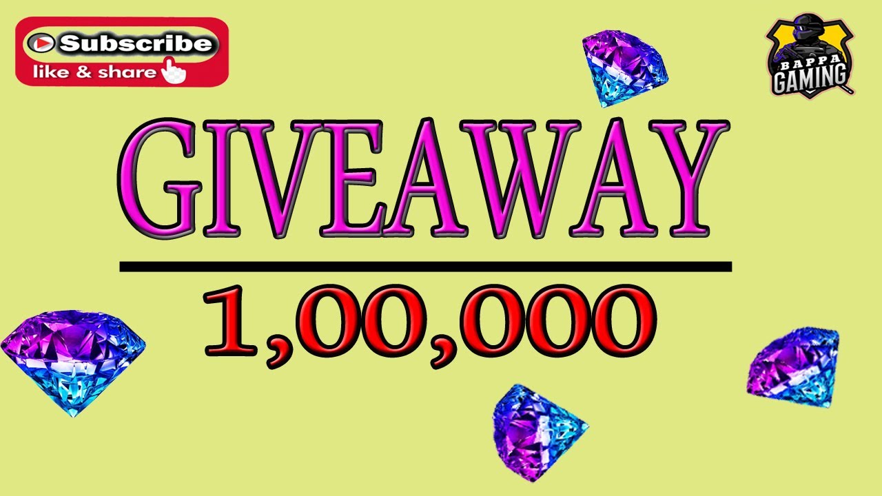 DIAMOND GIVEAWAY LUCKY WINNER FREE FIRE LIVE & POINT #bappagaming# ...