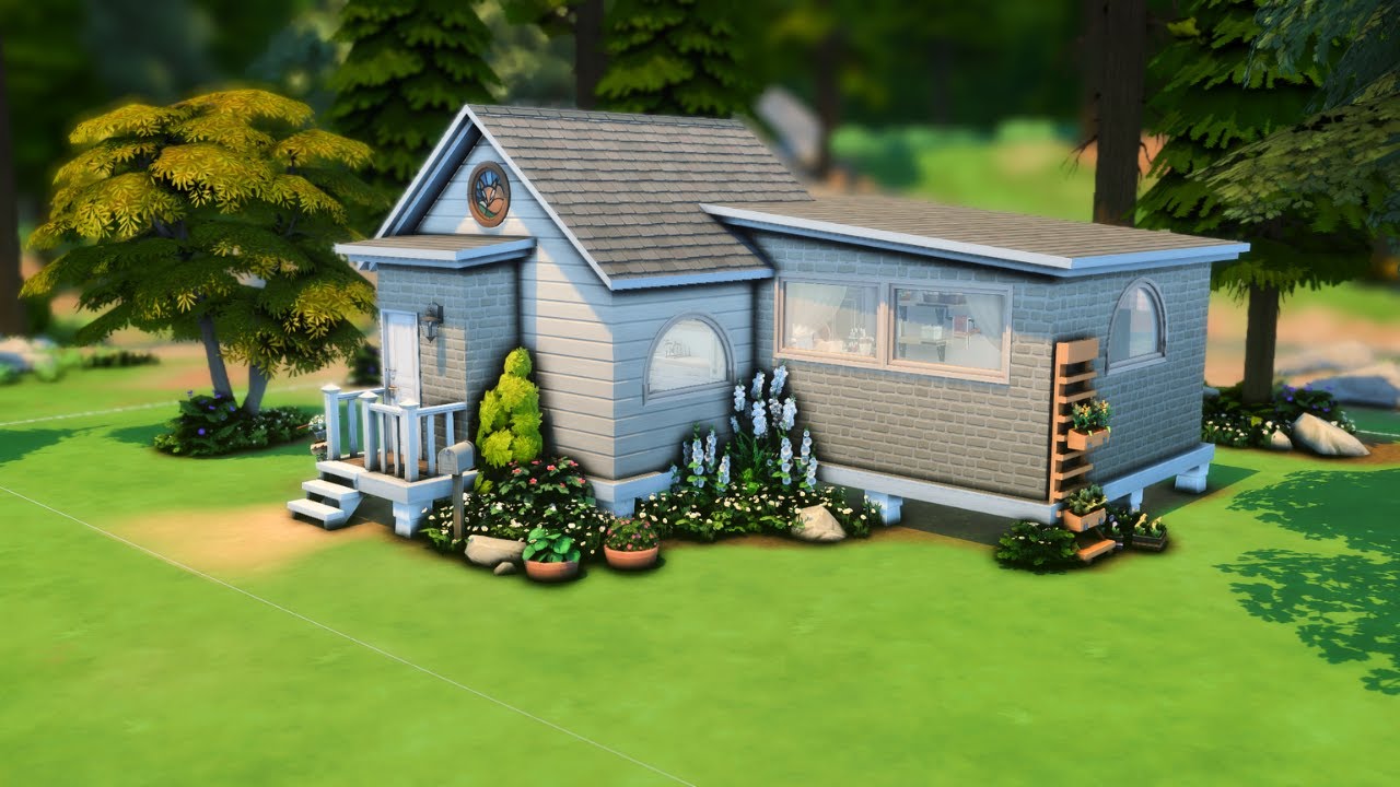 The Sims 4 || College Student Starter 👩🏼‍🎓|| Speedbuild 🌸 - YouTube
