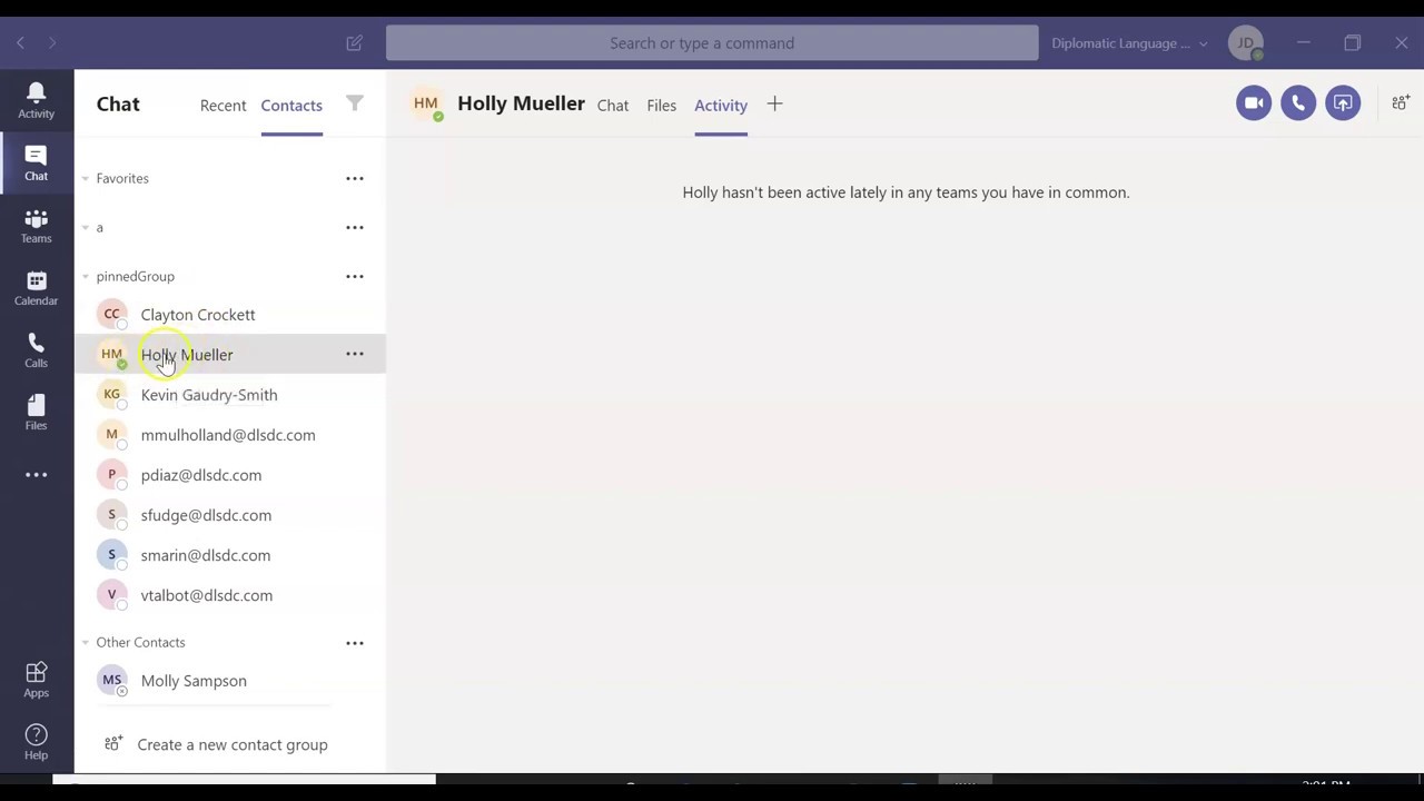 Starting a Meeting on Microsoft Teams - YouTube