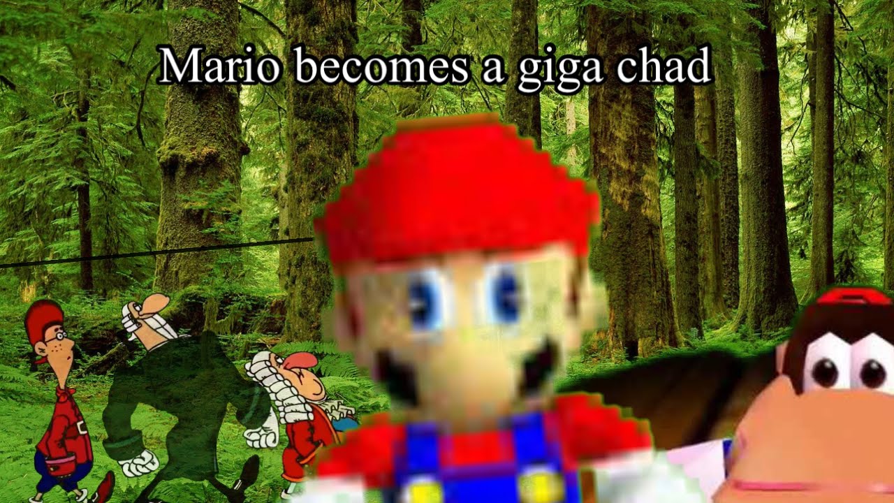 Mario becomes a giga CHAD - YouTube