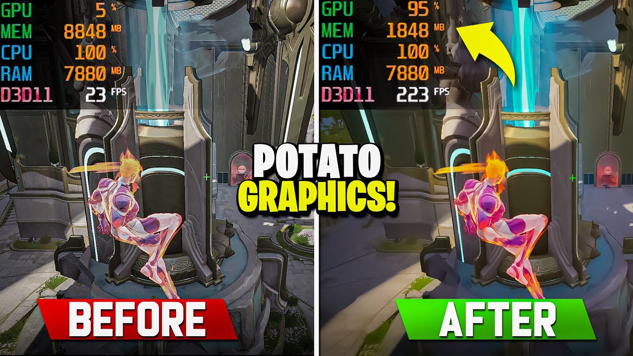 Get POTATO GRAPHICS in Marvel Rivals For Low-End PC! (FPS BOOST) - YouTube