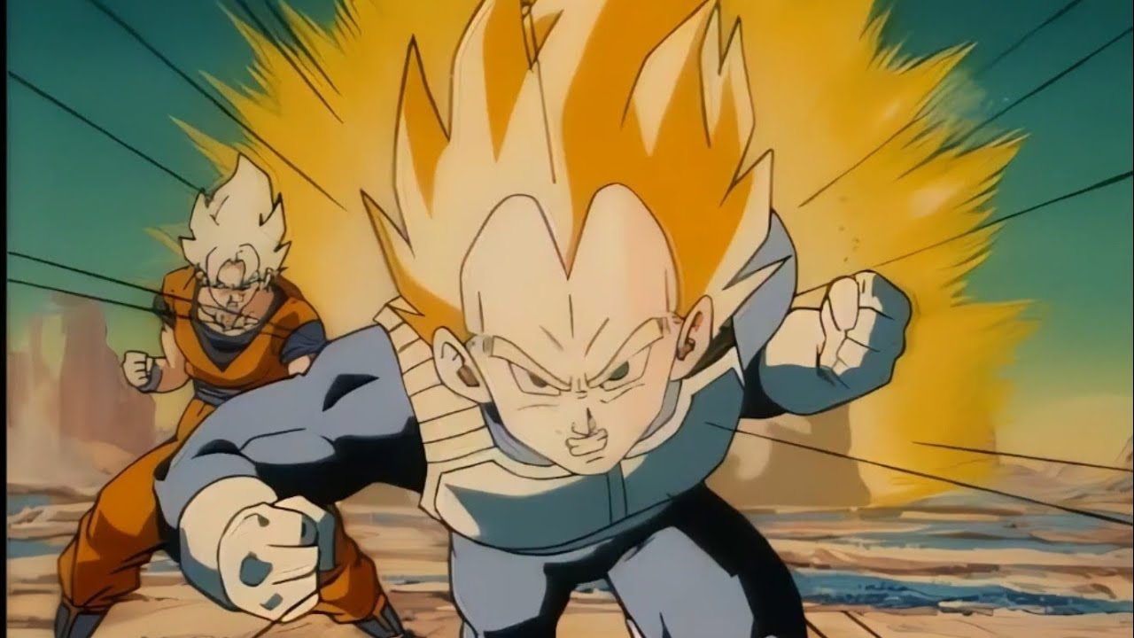Vegeta vs Metal Cooler • HD • 1080p [4:3] REMASTER - YouTube