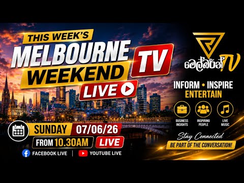Melb TV Weekend LIVE