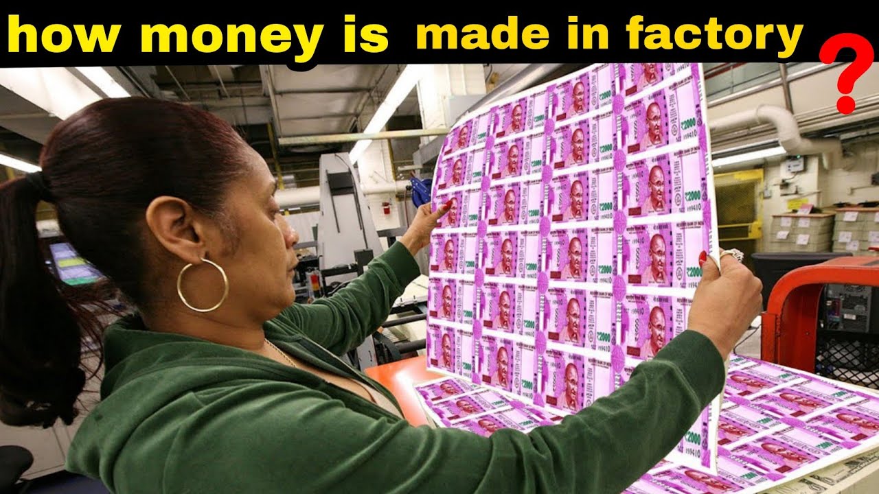 how money is made in factory? how printed paper of money ? - YouTube
