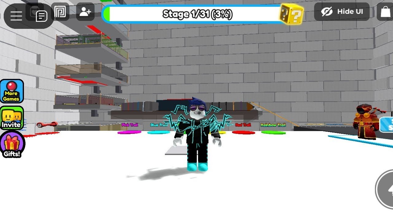 saya main game escape easy prison obby roblox - YouTube