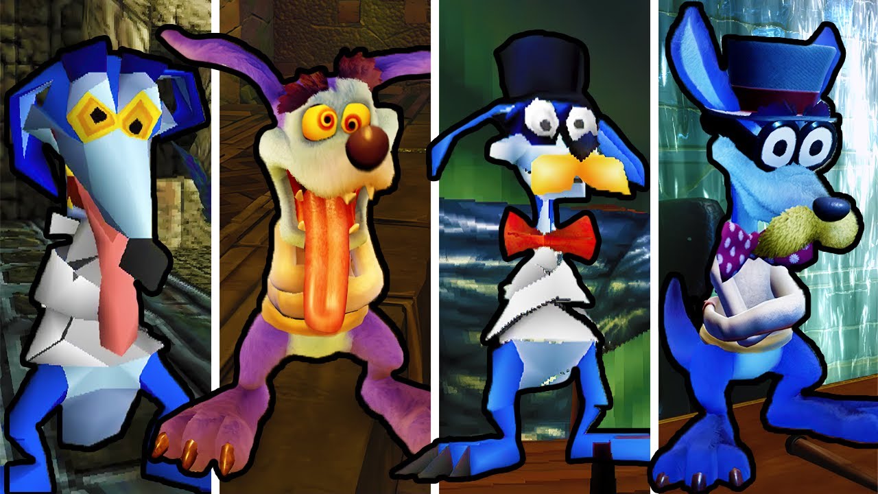 Ripper Roo Battles Evolution in Crash Bandicoot (1997-2021) - YouTube