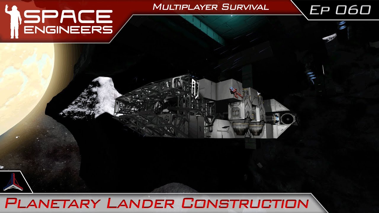 Space Engineers Modded Survival Multiplayer | Planetary Lander Construction | #060 - YouTube