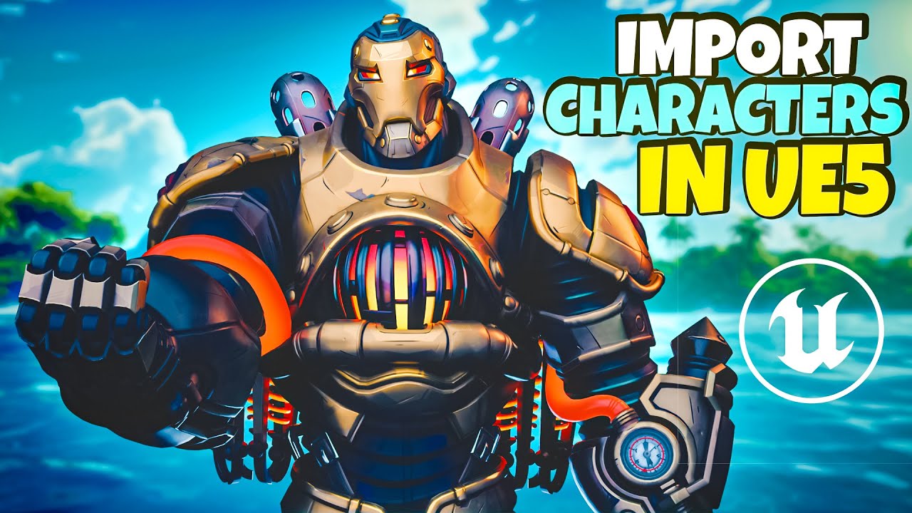 How to Import Characters in UE5 || Live Tutorial - YouTube