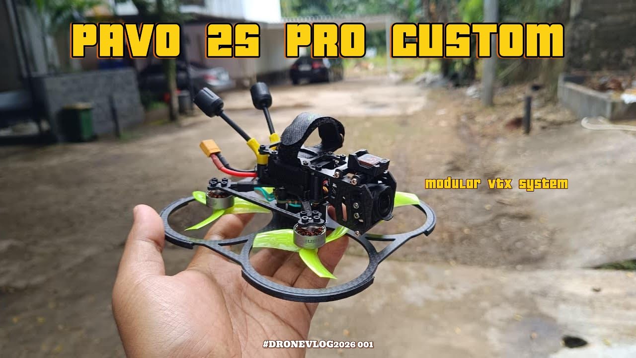 PAVO 25 PRO MODULAR SYSTEM #dronevlog - YouTube